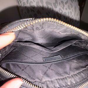 Michael Kors | Bags | Michael Kors Elegant Black Crossbody Bag With ...